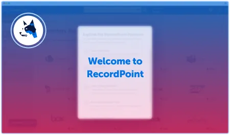 RecordPoint | Data lifecycle and AI governance platform